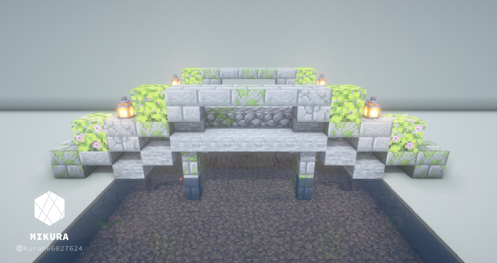 【Minecraft】橋のアイデア2 14デザイン＋4デザイン - Minecraft 装飾屋さん