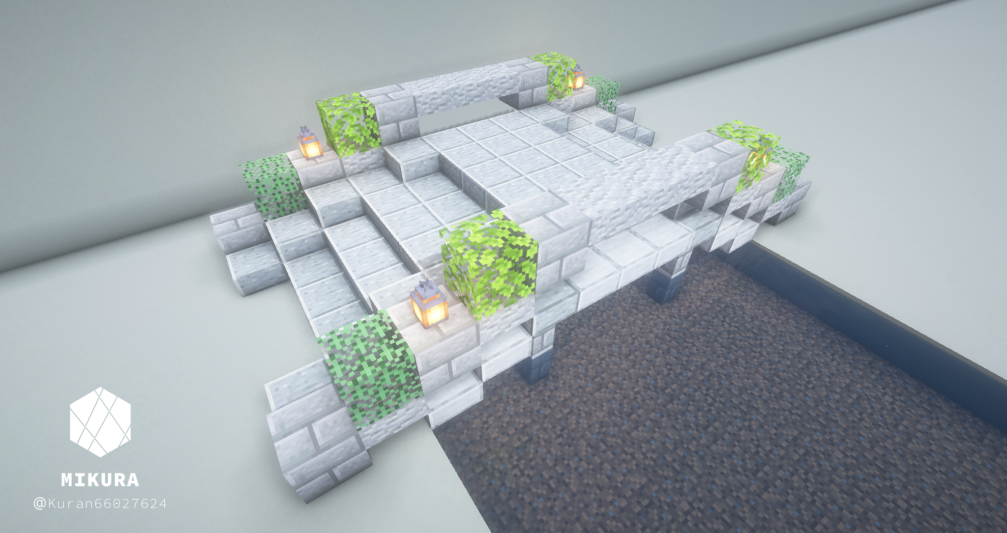 【Minecraft】橋のアイデア2 14デザイン＋4デザイン - Minecraft 装飾屋さん