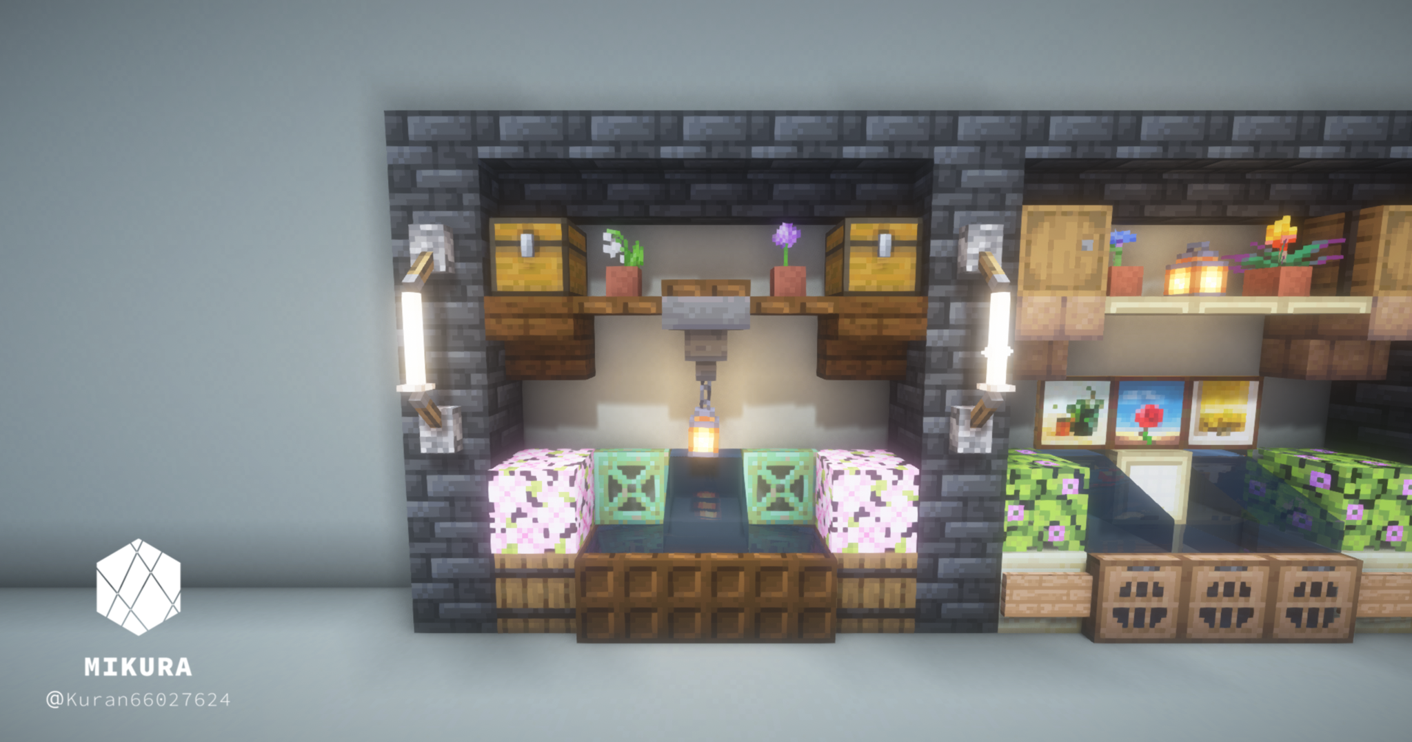 【Minecraft】ポーション醸造スペースデザイン - Minecraft 装飾屋さん
